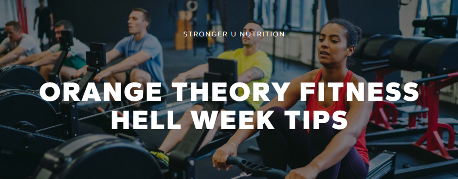 OTF Hell Week Nutrition Tips
