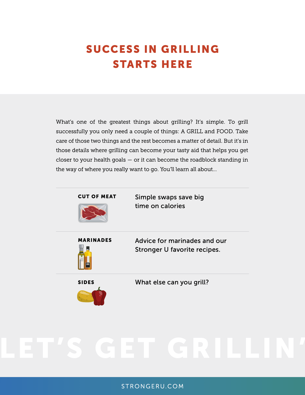 Stronger U Grilling Guide